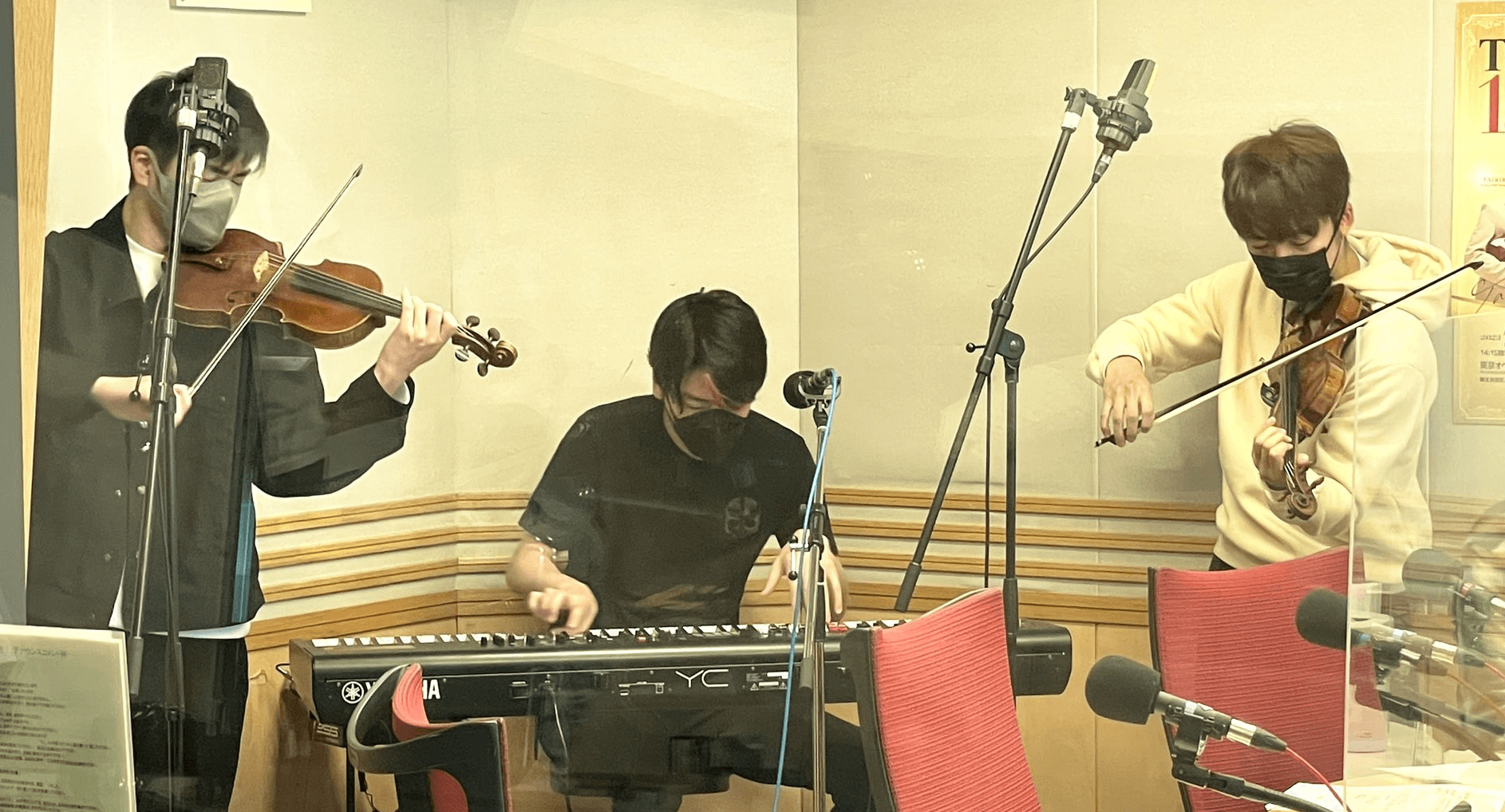 さだまさしが「イケメンじゃない」と命名？Wヴァイオリンとピアノの3人組「TSUKEMEN」 | 文化放送